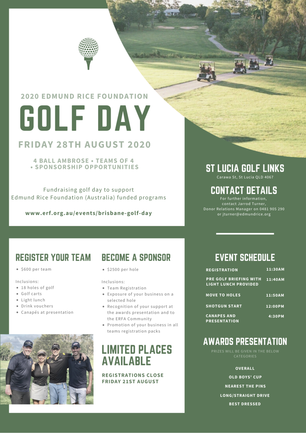 ERFA Golf Day - Edmund Rice Foundation