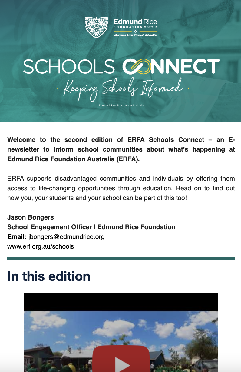 Schools Connect - Edmund Rice Foundation